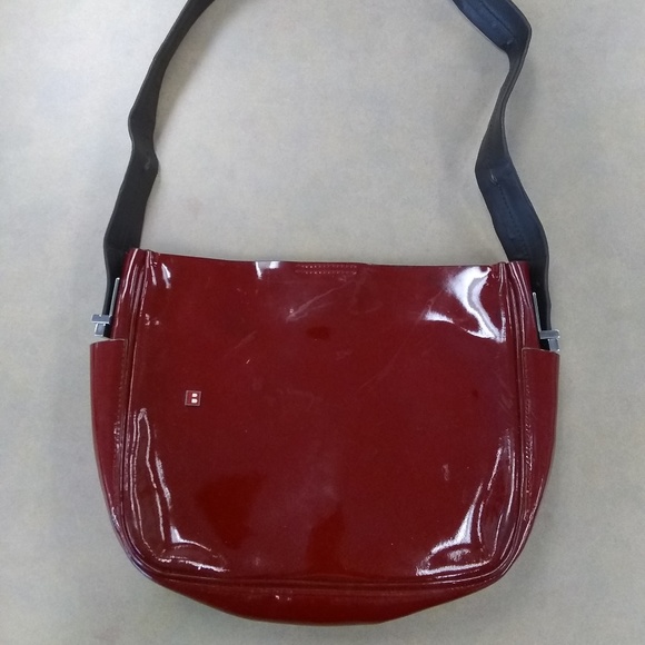 Bally | Bags | Bally Red Limited Edition Patent Shoulder Bag | Poshmark